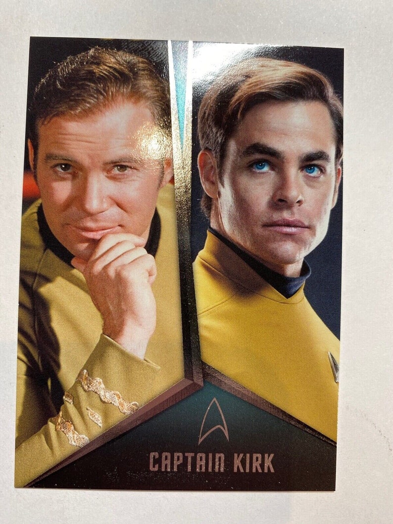 Star Trek: Original Series Captain's Collection Chase Trading Card D1 ...