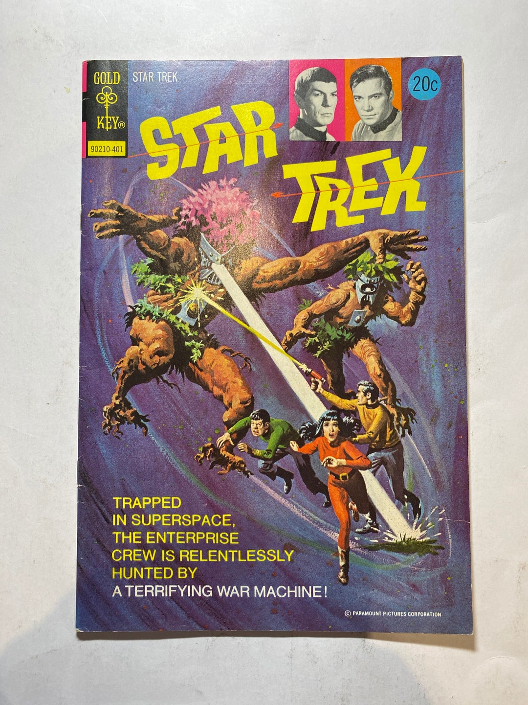 Star Trek Original Series Vintage GOLD KEY COMIC #22 - (1974) Wow Nice ...