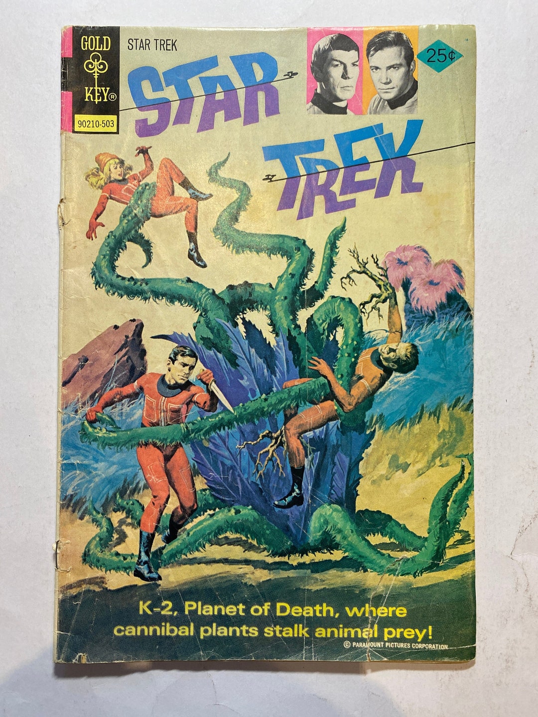 Star Trek Original Series Vintage GOLD KEY COMIC 29 1975 - Etsy