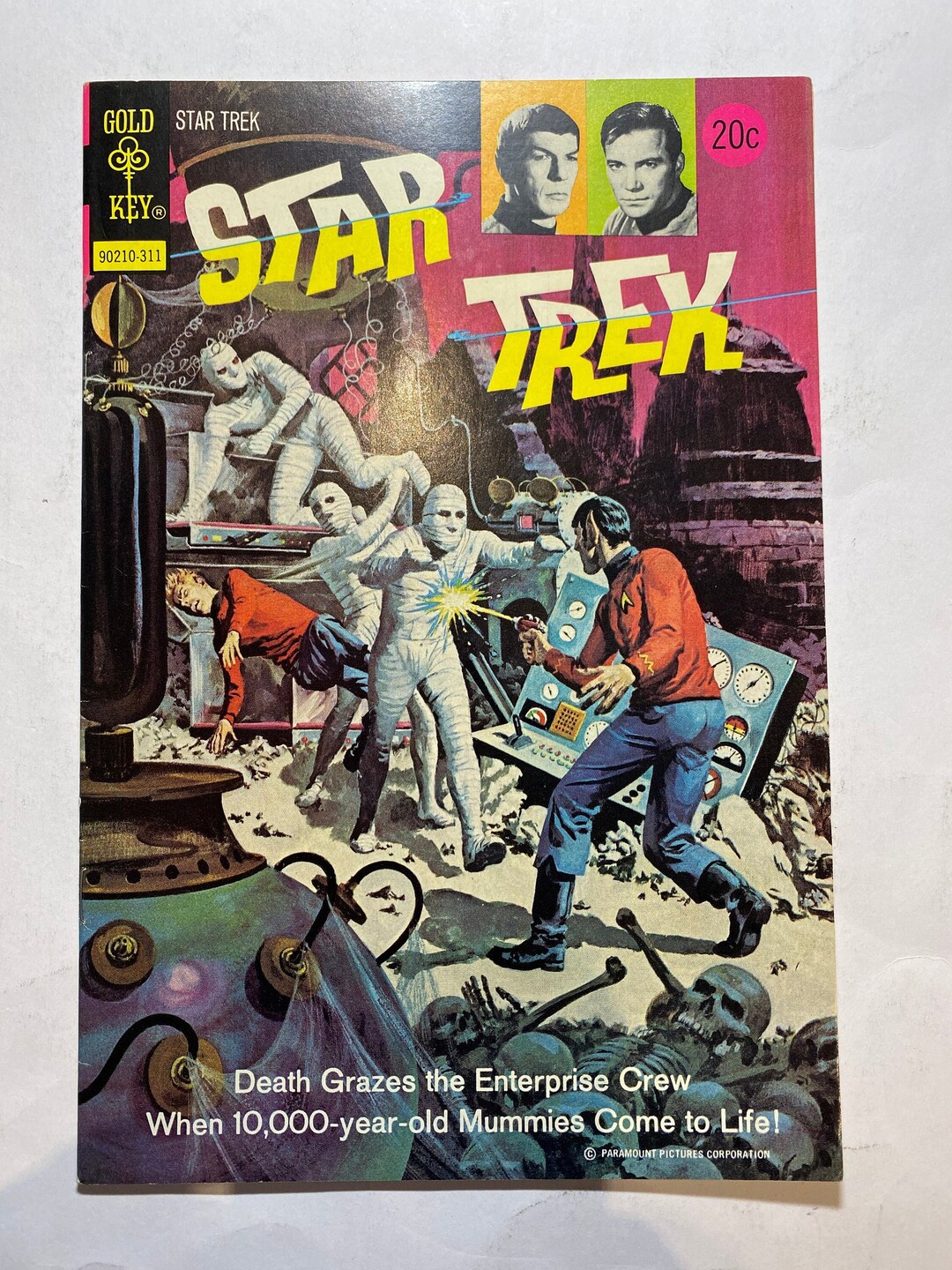 Star Trek Original Series Vintage GOLD KEY COMIC #21 - (1973) Wow Nice ...