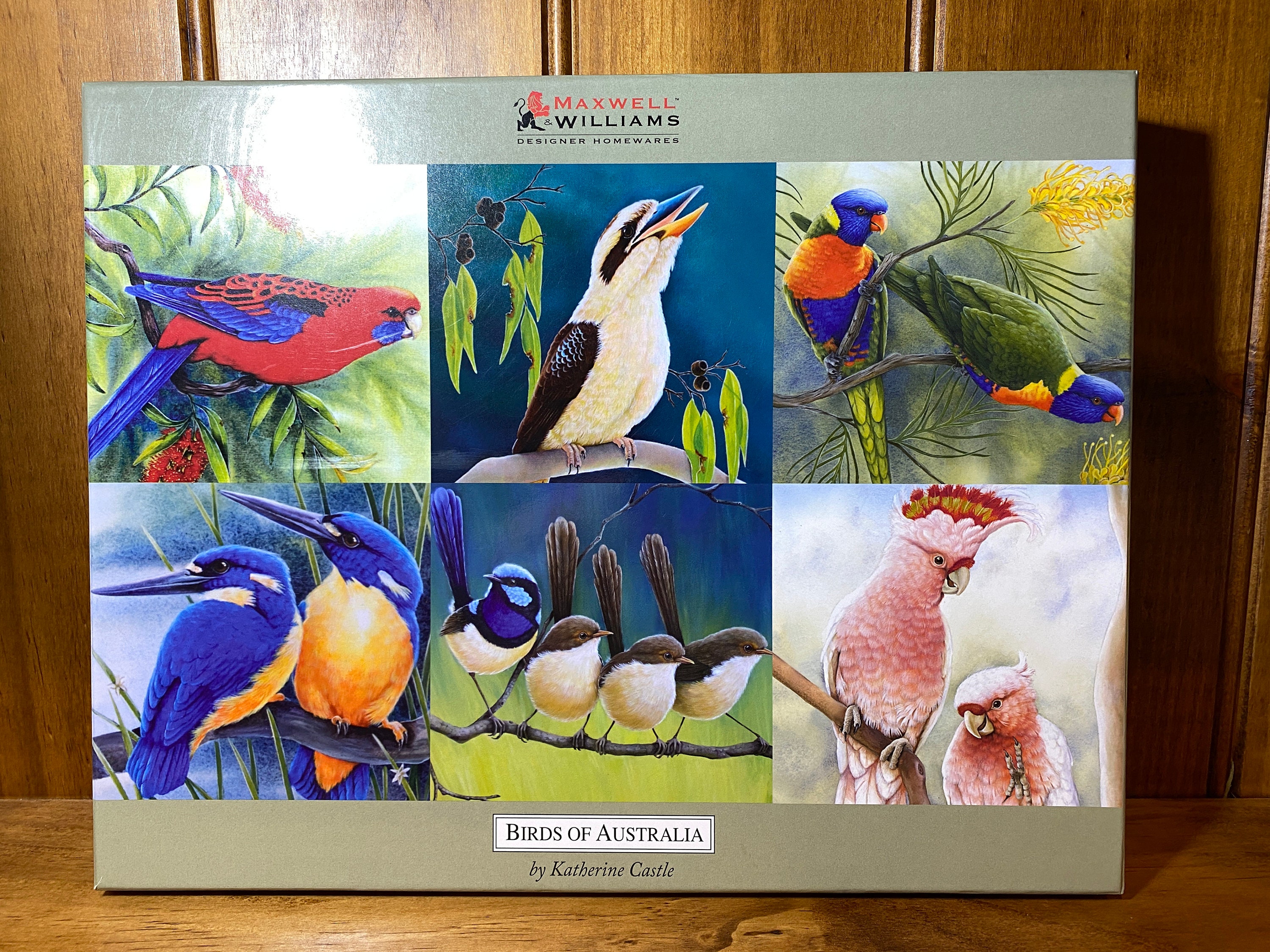 Placemats: BIRDS OF AUSTRALIA (2000's) by Maxwell Williams - Set of 6 ...