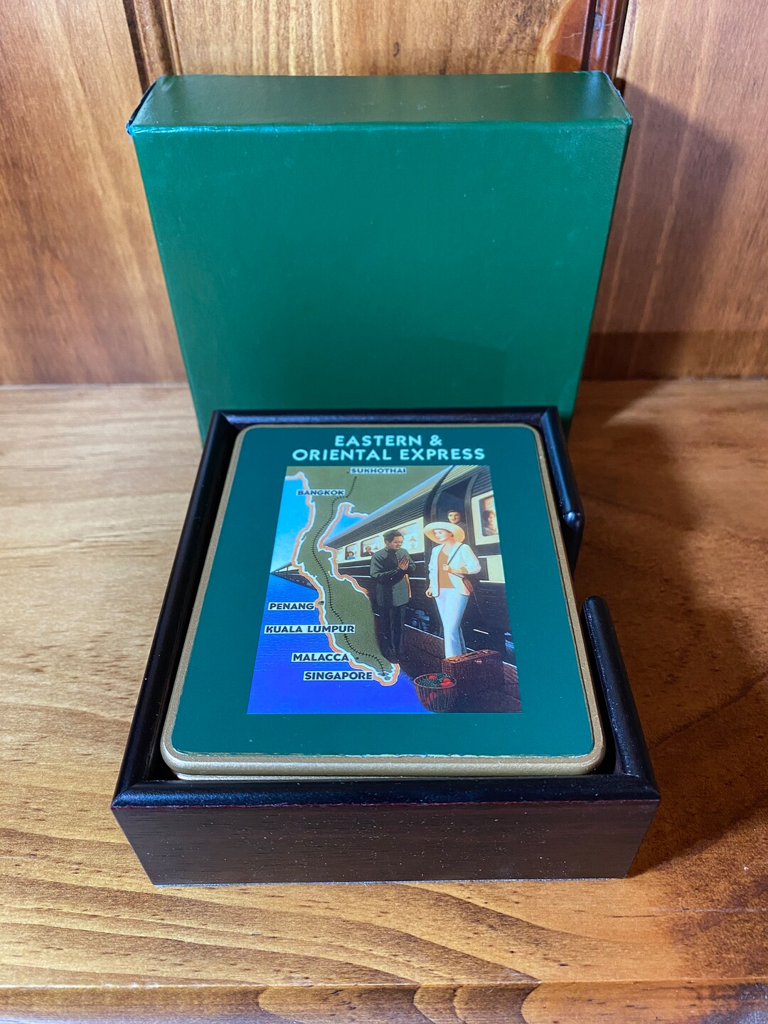 Coasters ORIENT EXPRESS: Vintage Coasters (1990's) - Set of 6 Unused ...