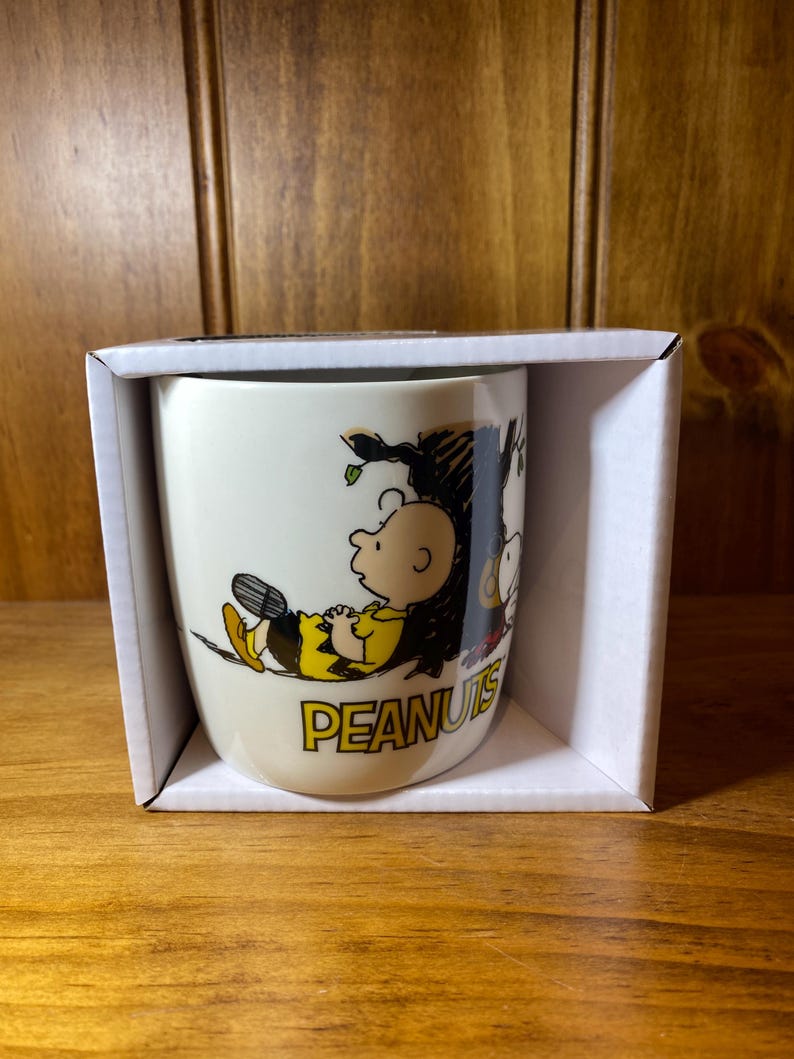 PEANUTS - Charlie Brown Mug by PEANUTS - New & Unused With Gift Box - Etsy