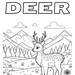 Animal Vocabulary Coloring Pages Educational Digital Download for Kids ...