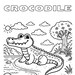 Animal Vocabulary Coloring Pages Educational Digital Download for Kids ...