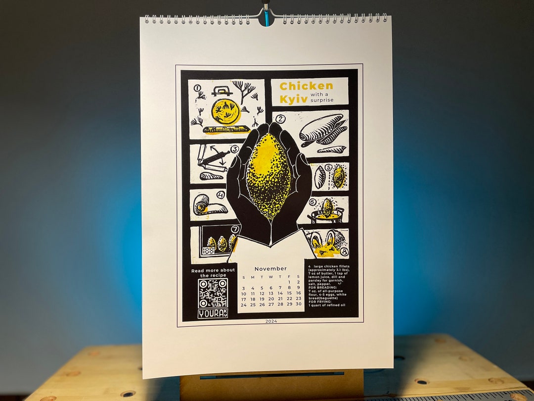 Digital PDF Instant Download 2024 Large Wall Calendar A3 Size ...