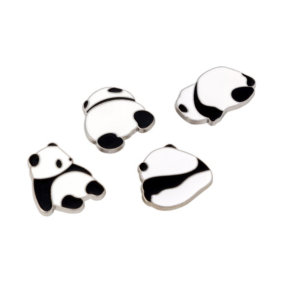 Panda Enamel Pin - Etsy