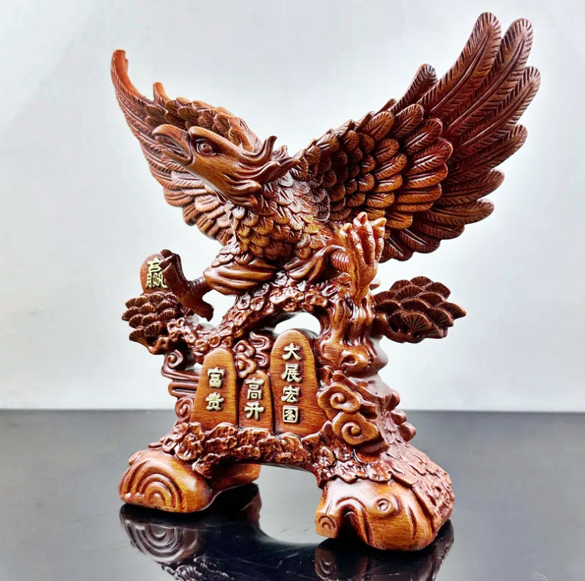 Statue of Eagle, Bald Eagle Statue, Eagle Figurines Decoration Home ...