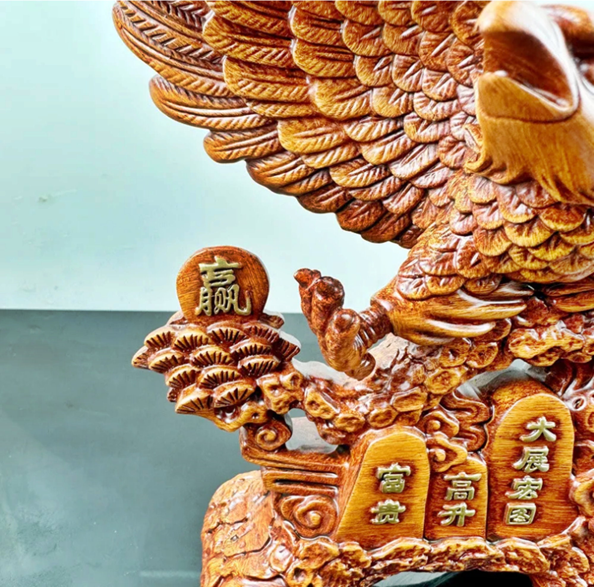 Statue of Eagle, Bald Eagle Statue, Eagle Figurines Decoration Home ...