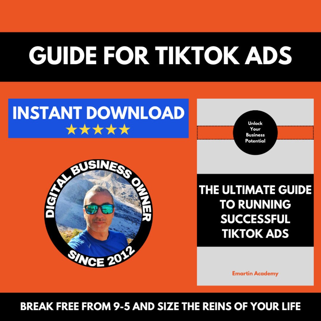 Tiktok Ads Ultimate Guide Ebook, Digital Marketing, Tiktok Marketing ...
