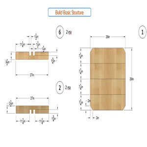 High Top Picnic Table Plan: DIY Woodworking (PDF Plans) - Etsy