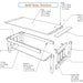 Coffee Table PDF Plan: Step-by-step Building Instructions - Etsy