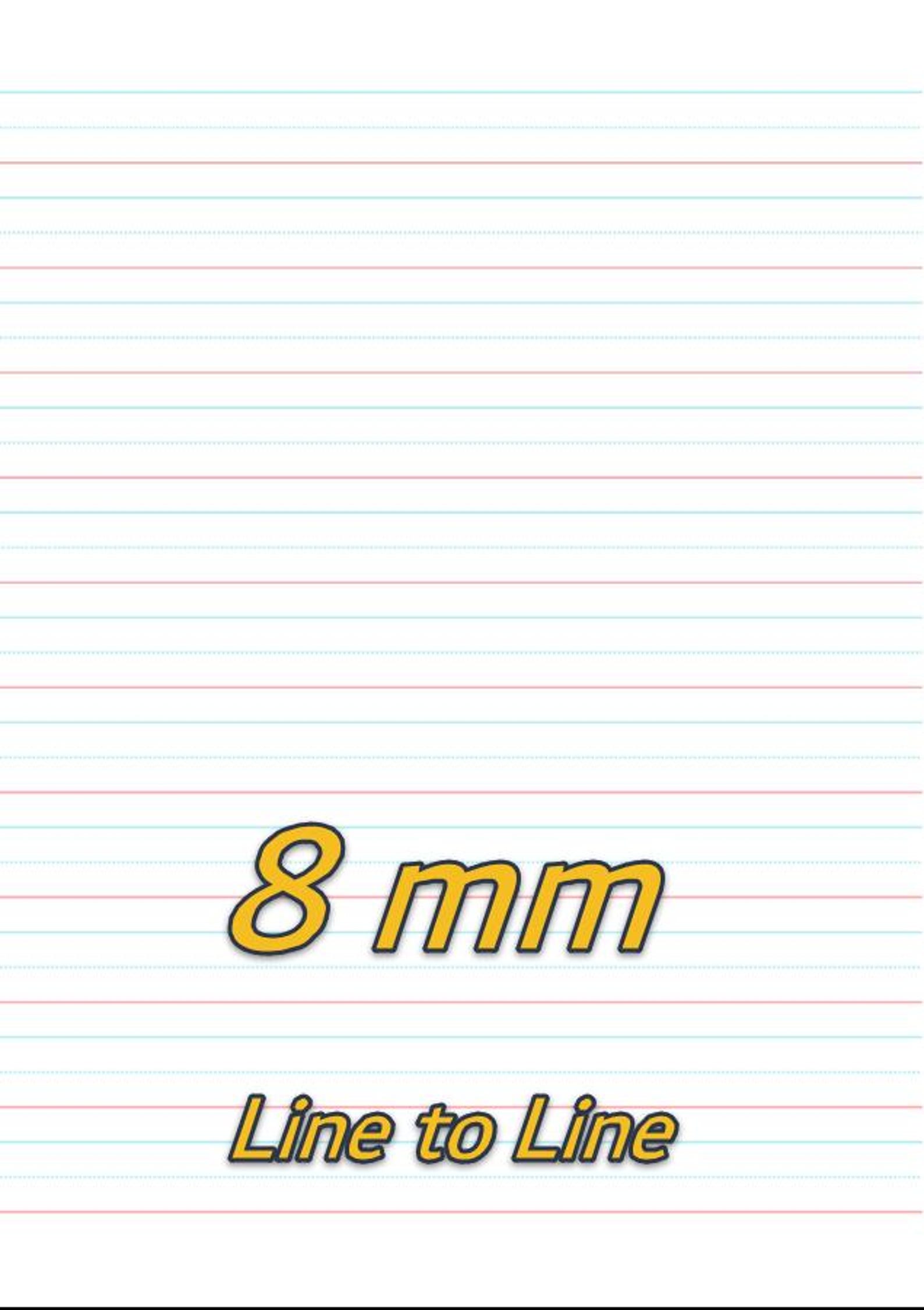 Printable Handwriting Practice Sheets: Dotted & Solid Lines (PDF ...