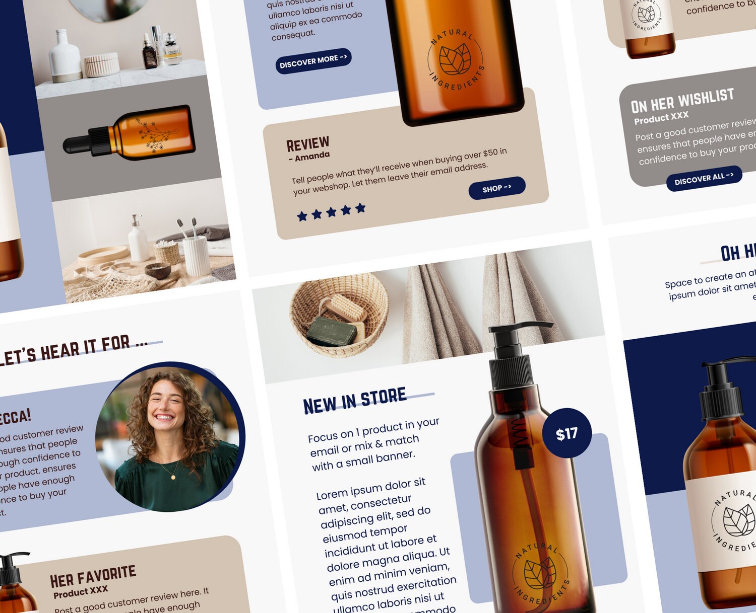 EDITABLE Newsletter Template Canva Templates Template Holiday ...