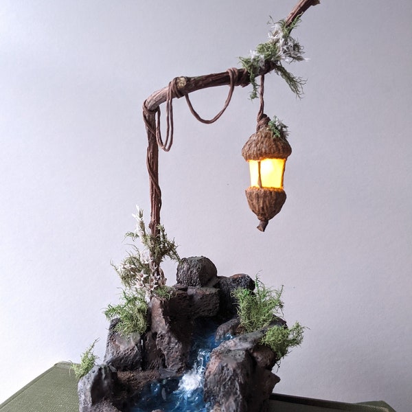 Fairy Light Flower Lamp - Etsy
