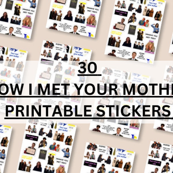 Himym Stickers - Etsy
