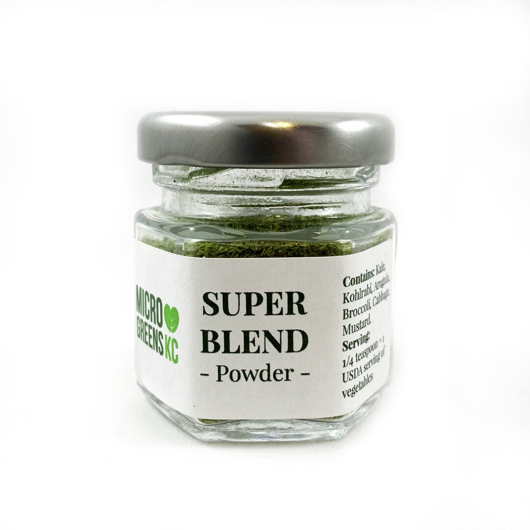 Super Blend Microgreen Nutrient Powder - Etsy