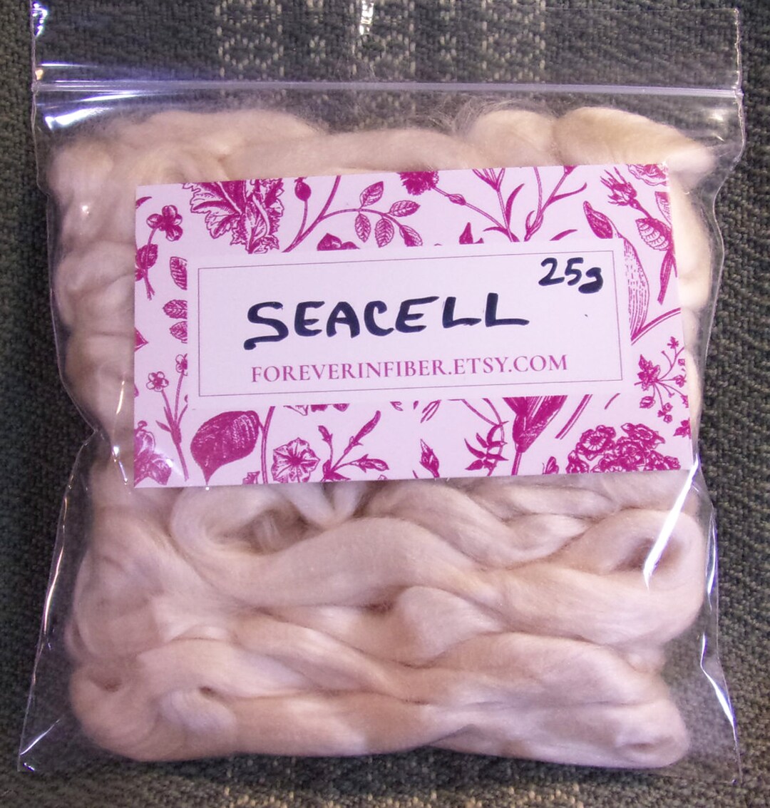 Discovery Pak of Plant-based Seacell Fiber Combed Top/roving Spinning ...