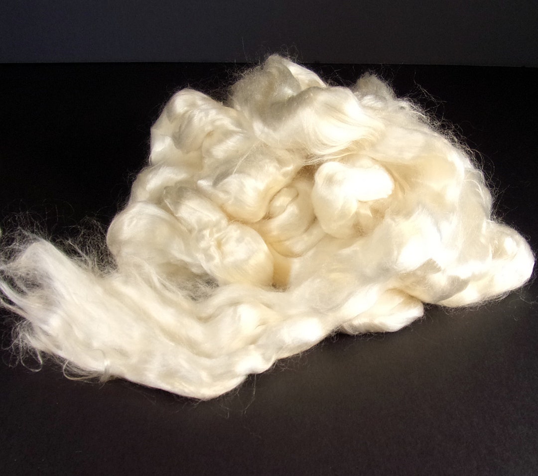 Plant Based Rose Fiber Combed Top / Roving for Spinning or Blending ...