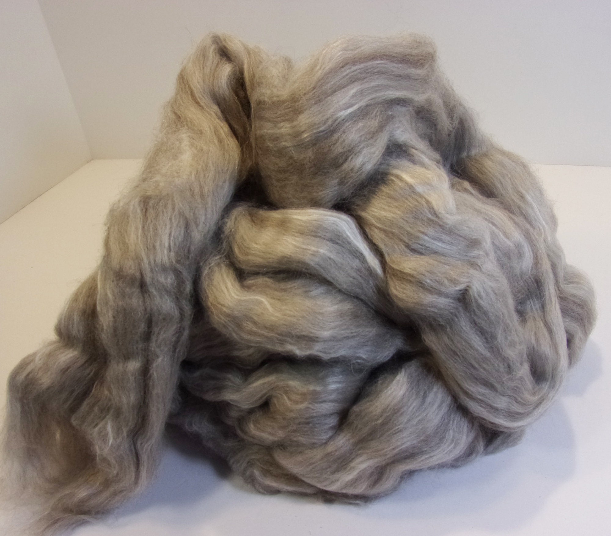 Luxury Yak Blend 60/20/20 Polwarth Wool/yak/silk Combed Top / Roving ...
