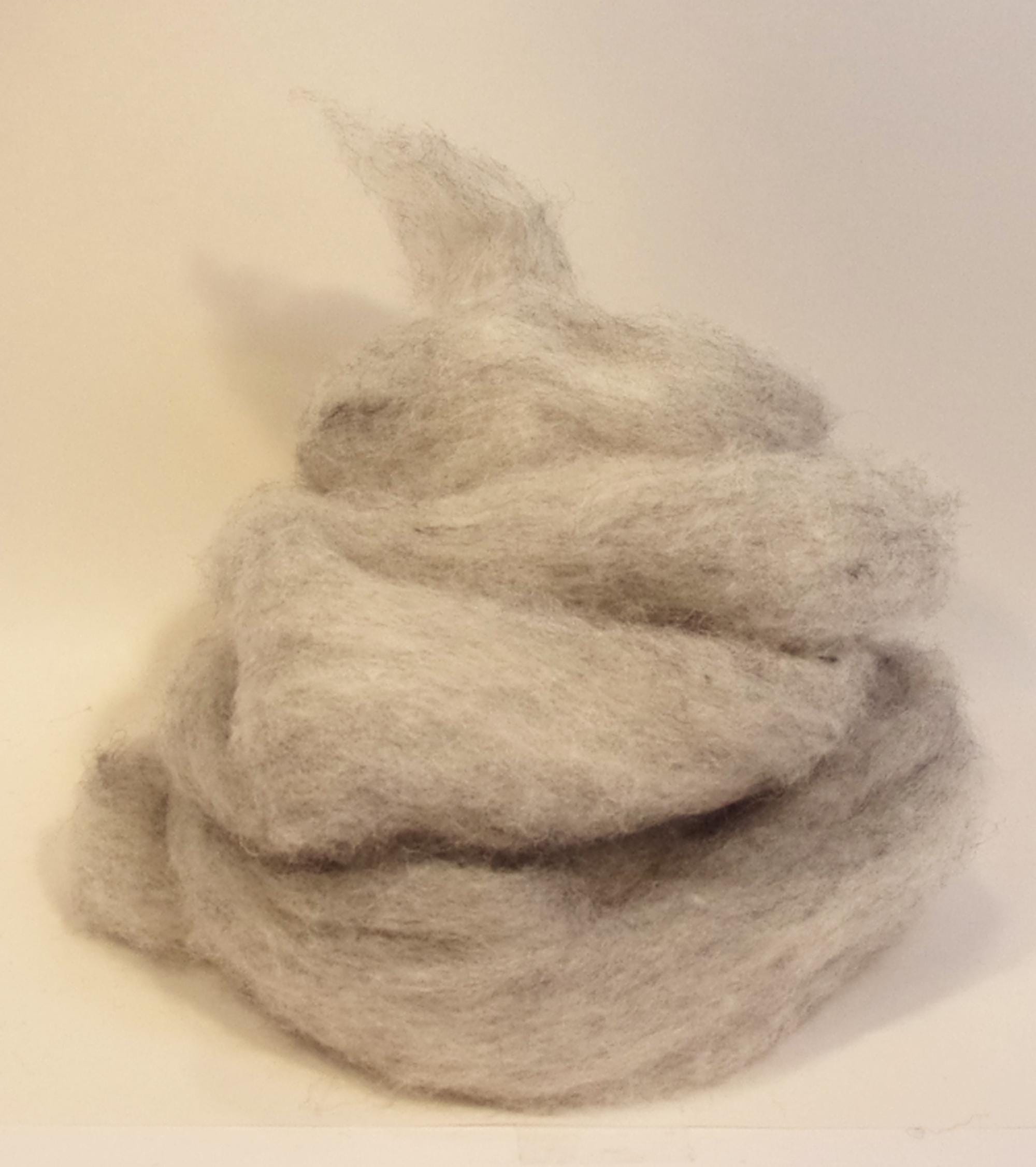 Corriedale "muted Tones Collection" of 5 Carded Roving (dyed Wool ...