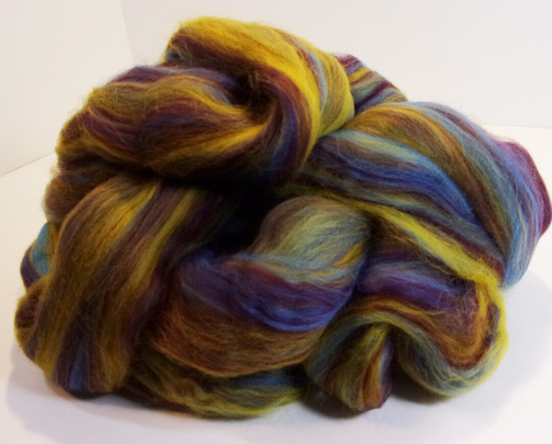 Merino Wool "river Rock" 21.5 Micron Combed Top / Roving Spinning or ...