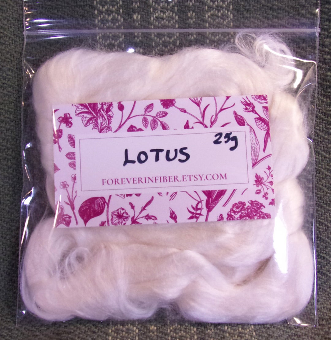 Discovery Pak of Plant-based Lotus Fiber Combed Top/roving Spinning or ...