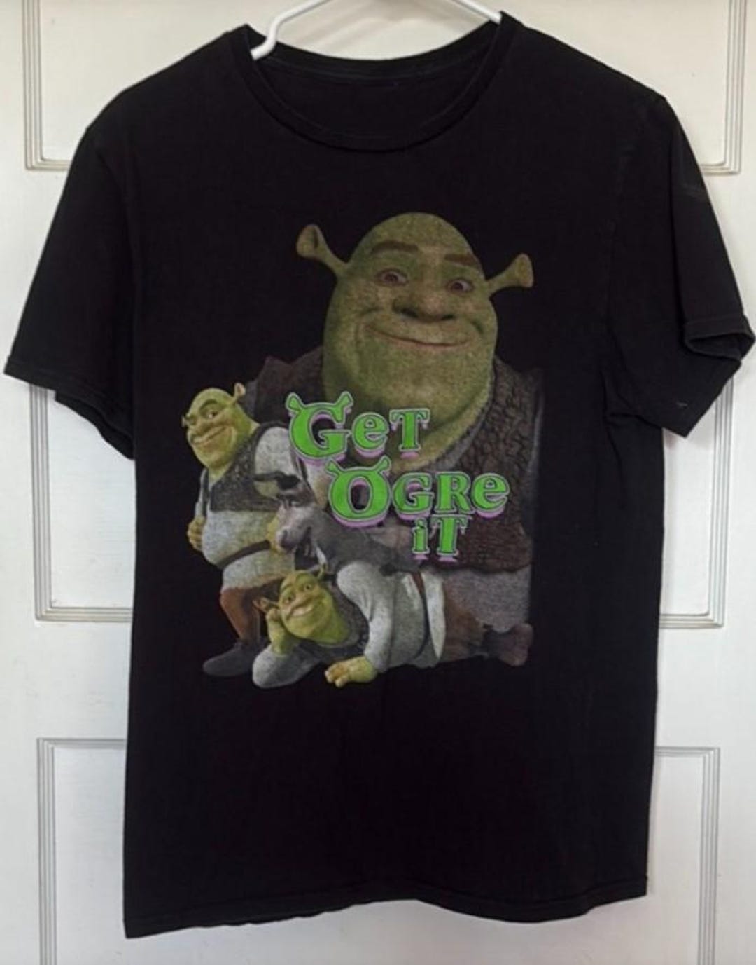 Shrek Shirt, Funny Movie Graphic Tee, Retro Shrek T-shirt, Oversized ...