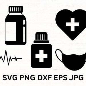 Medical Icons Svg Bundle, Medical Icons Png, Svg Cut Files Svg, Files ...