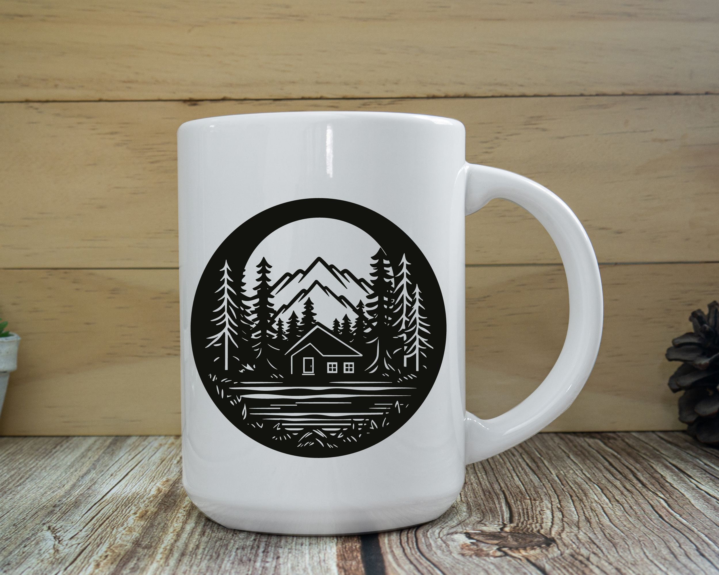 20 Landscape Svg, Landscape Png Bundle, Mountain Scene, Forest Svg ...