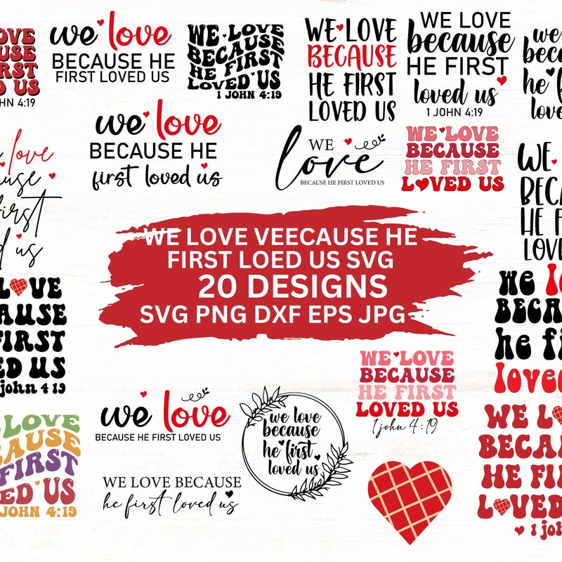 He First Loved Us - Etsy