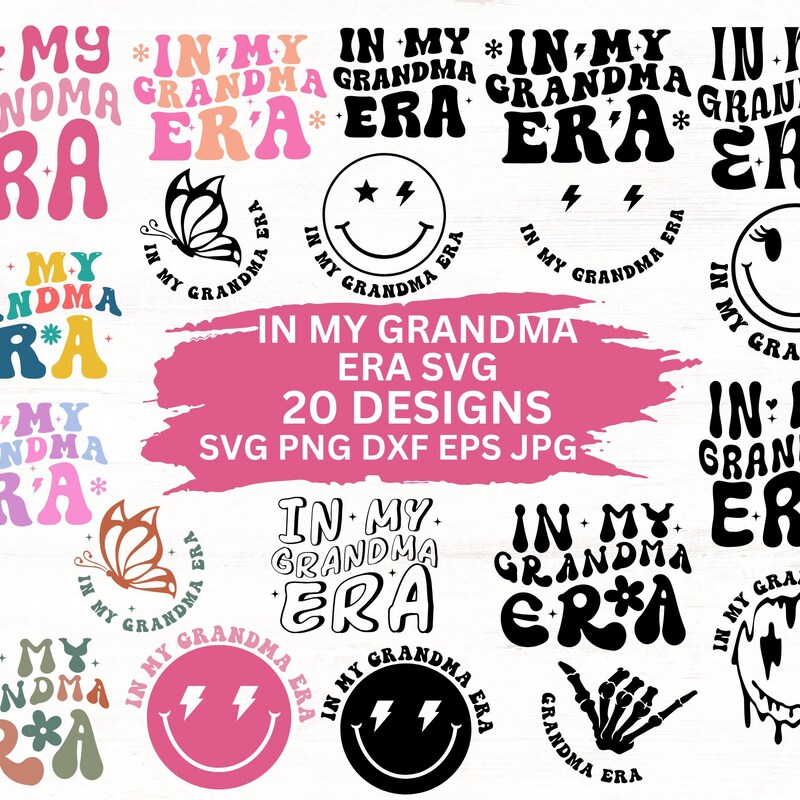 Grandma Sweatshirt Vector - Etsy