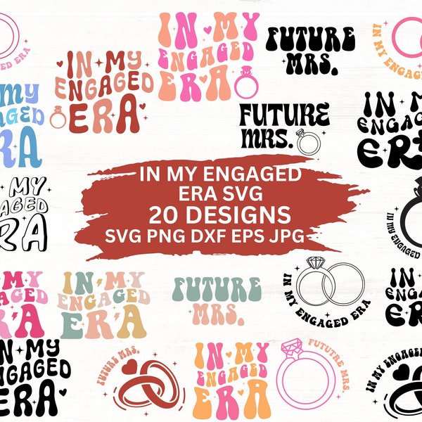 Engaged Svg - Etsy