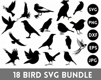 Bird SVG, Bird Svg Bundle, Flying Bird Svg, Animal Svg, Bird Clip Art ...