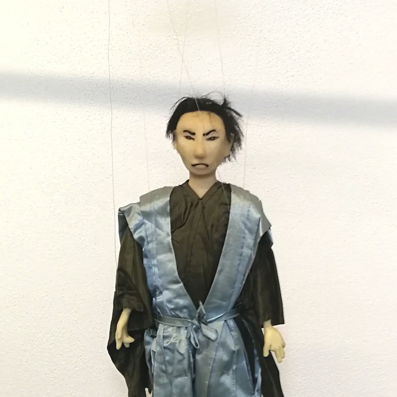 Japanese Bunraku Puppet - Etsy