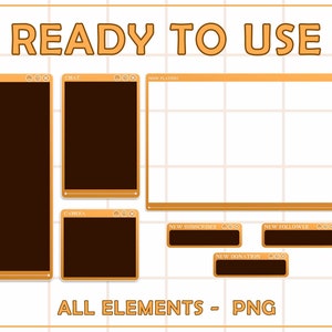 Animated Stream Overlay Package, Twitch Overlay. Flowers Twitch Overlay ...