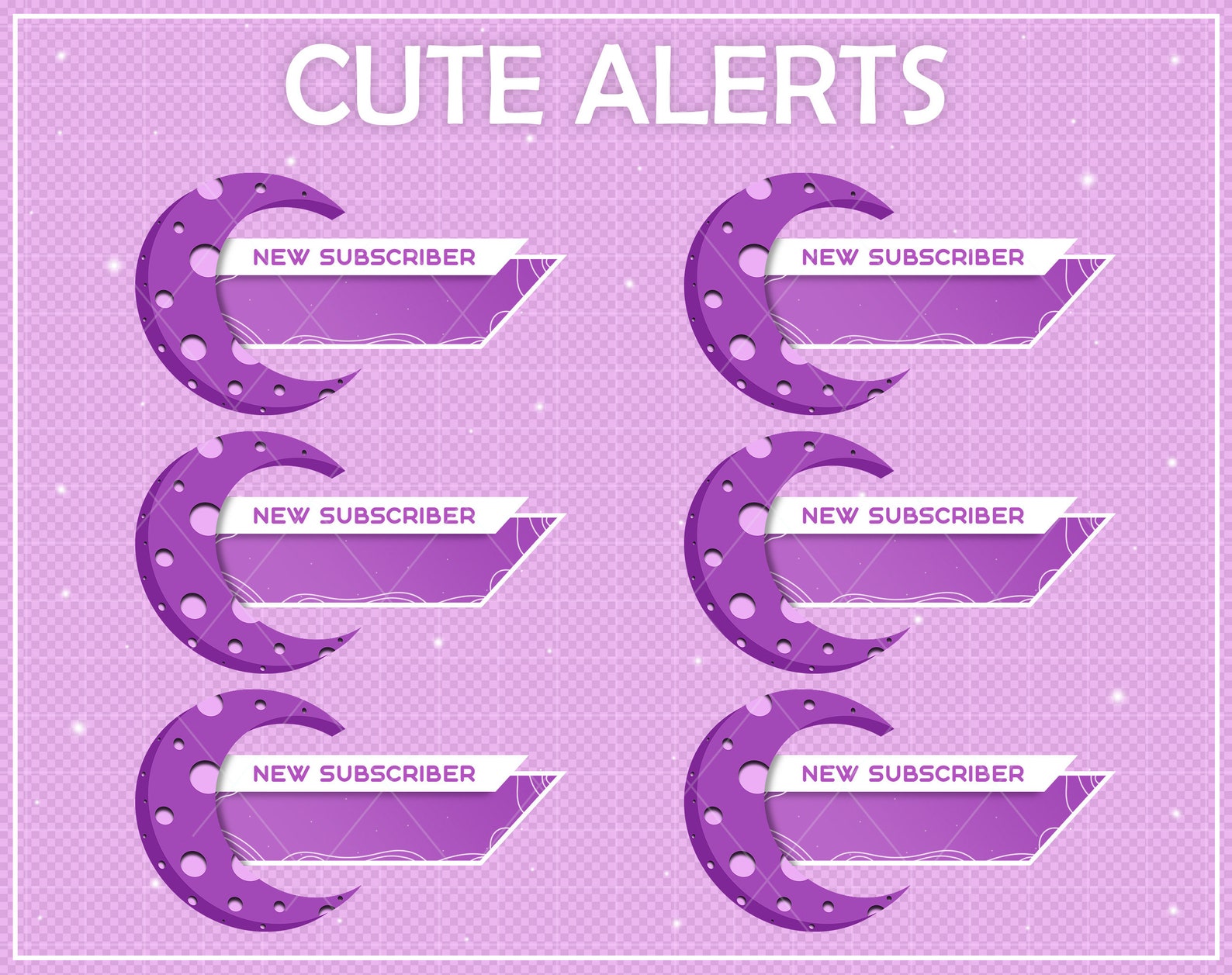 Package Moon Stream Overlays for Twitch - Twitch Package Overlays ...