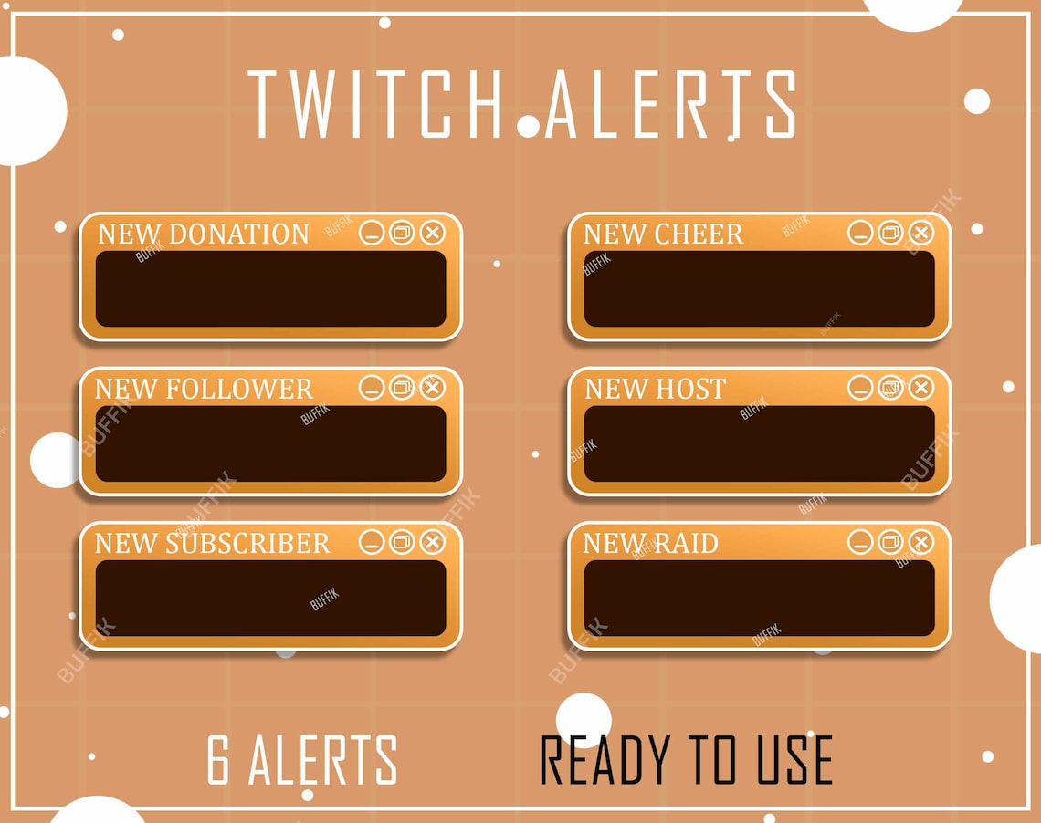 Animated Stream Overlay Package, Twitch Overlay. Flowers Twitch Overlay ...