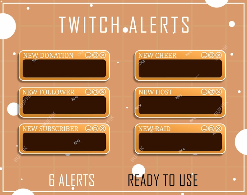 Animated Stream Overlay Package, Twitch Overlay. Flowers Twitch Overlay ...