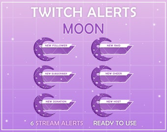 Twitch Cute Panels for Stream. Badges Cute Kawaii Panels for Streaming ...