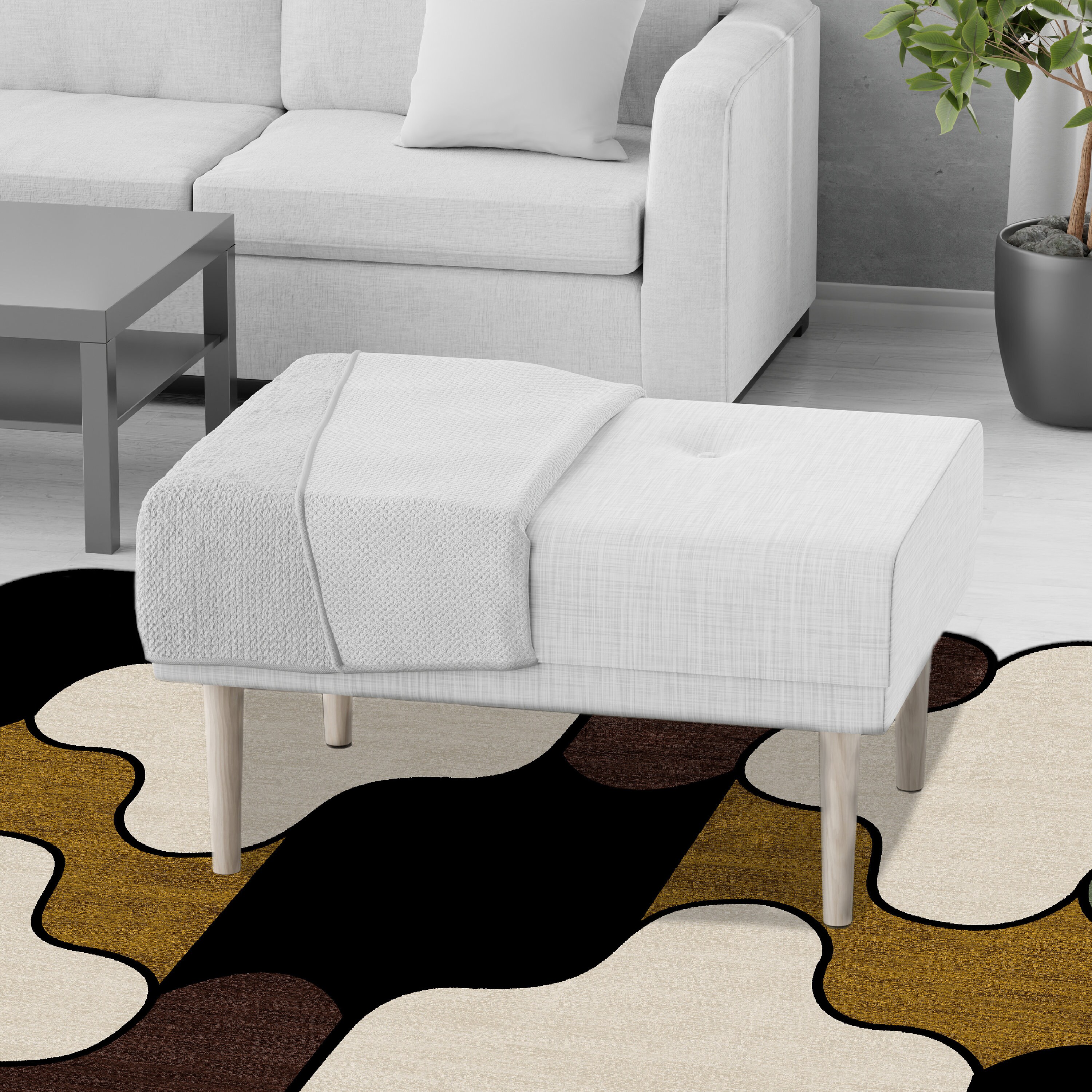 Irregular Carpet Area Rug / Fragment Unique Shape Area Rug / Modern ...