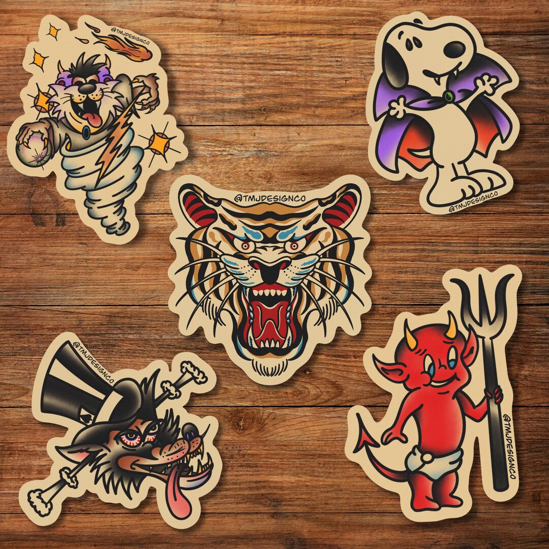 Five Sticker Pack (any Five From My Shop) - Etsy