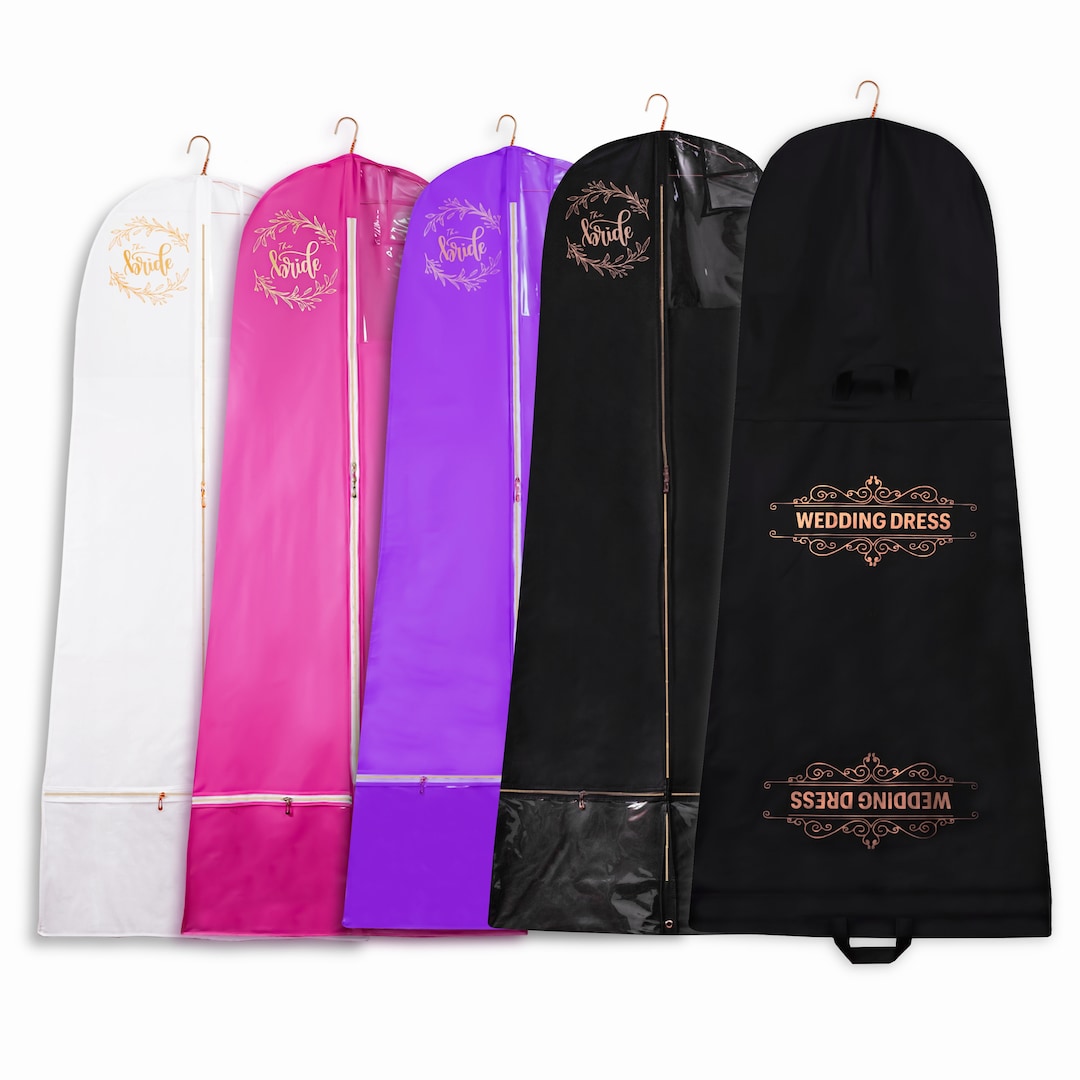 72 Dress Cover Garment Bag for Woman Wedding Dress Bag for Clothing ...