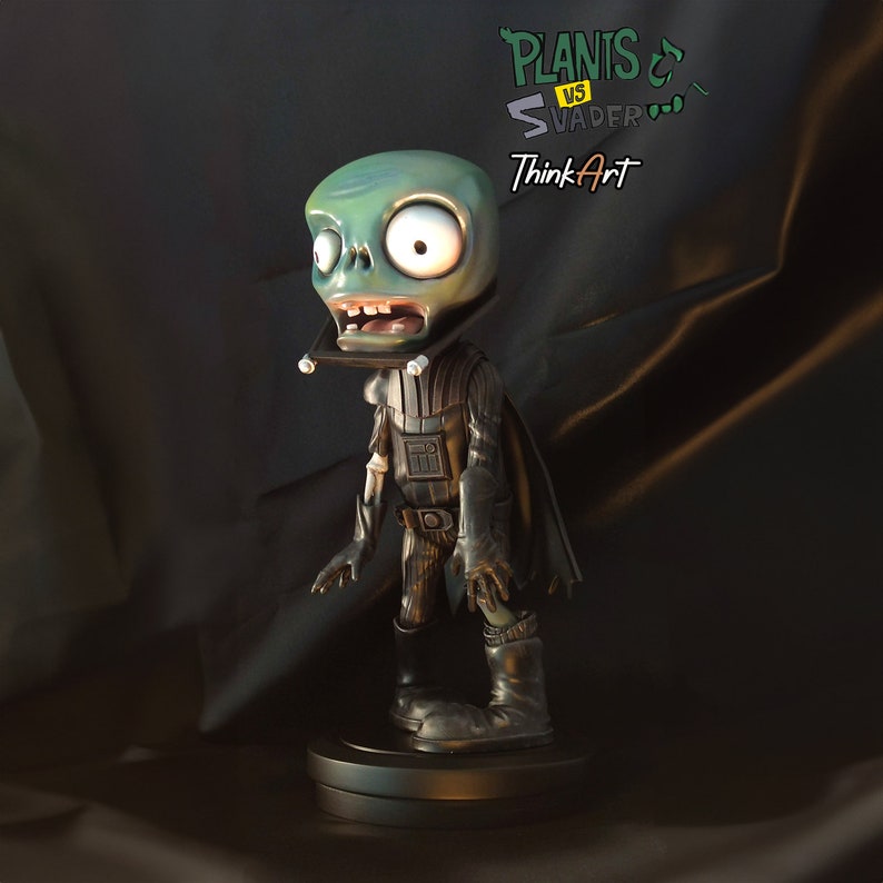 Z-vader Zombie Star Wars Fan Art - 3D Printing STL File (digital ...
