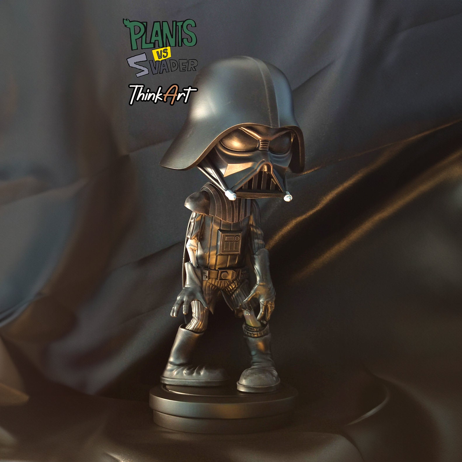 Z-vader Zombie Star Wars Fan Art - 3D Printing STL File (digital ...
