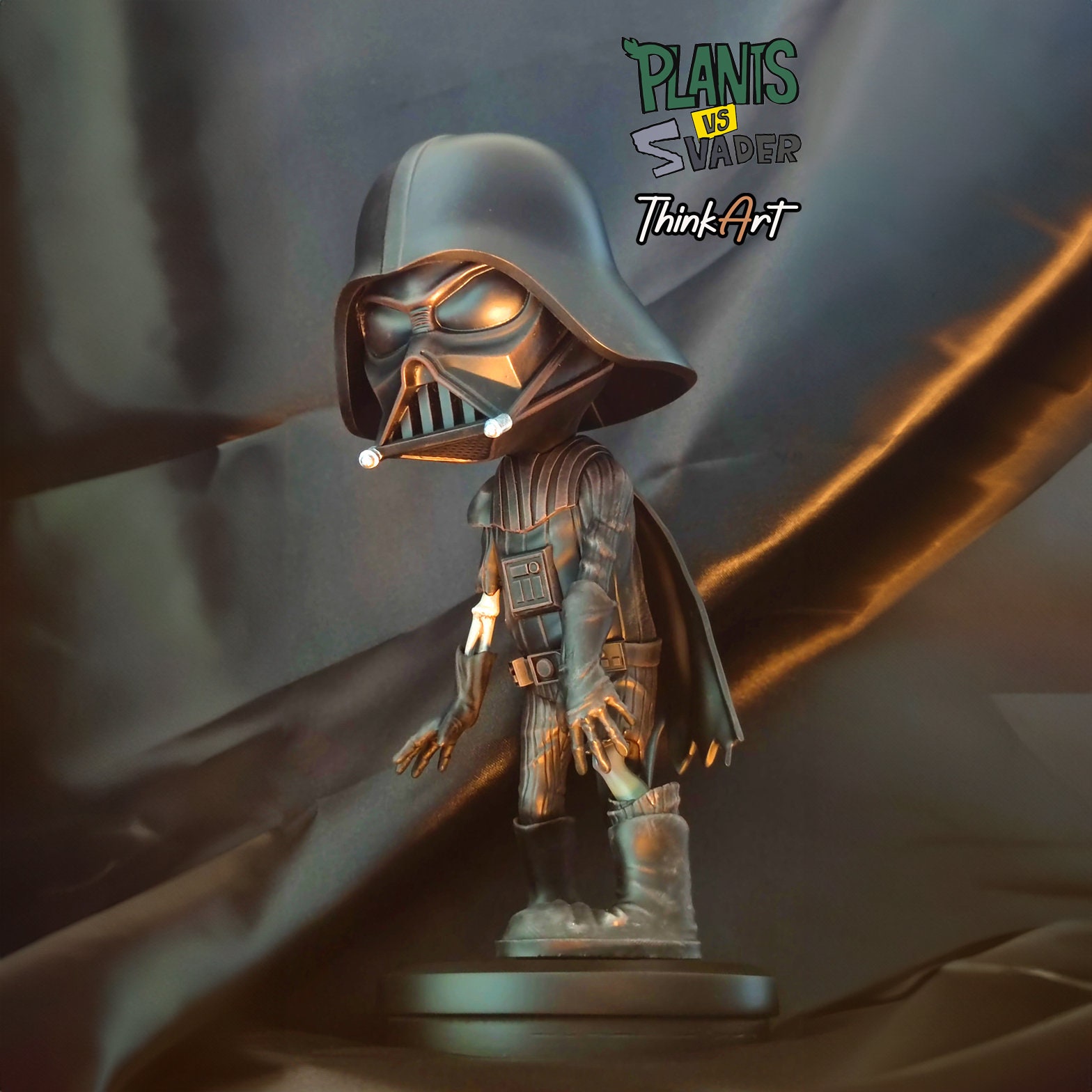 Z-vader Zombie Star Wars Fan Art - 3D Printing STL File (digital ...