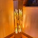 Wooden Floor Lamp,corner Room Lighting,wood Oak Light, Floor Lampshade ...