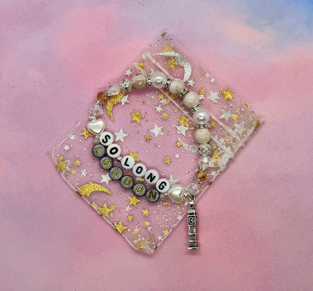 Handmade Taylor Swift Inspired so Long London Bracelet Eras Tour ...