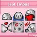 Cute Seal Emote | Twitch | Discord | Youtube | Streaming | Cute Kawaii ...