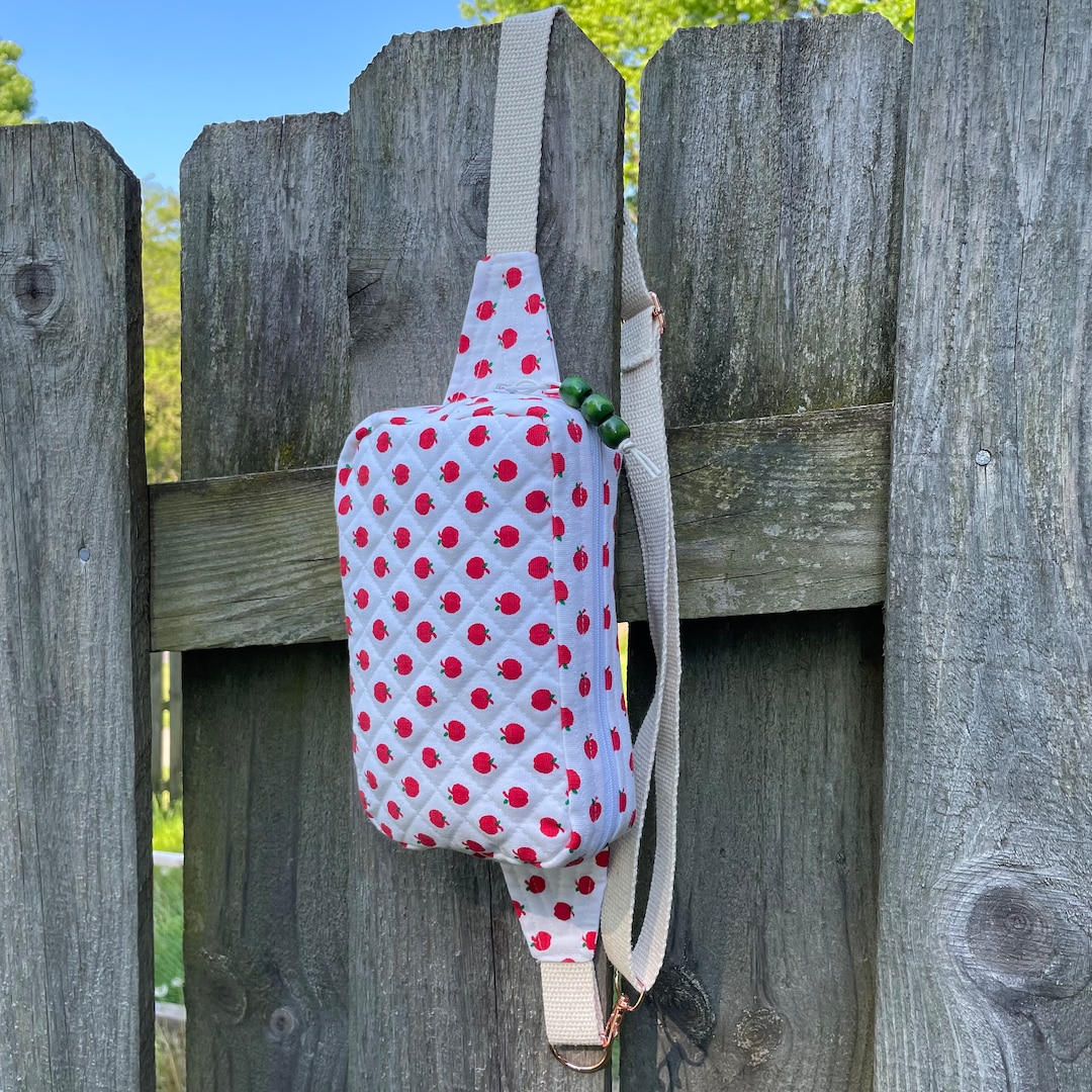 Quilted Cross-body Bag, Handmade Belt Bag, Fanny Pack - Etsy